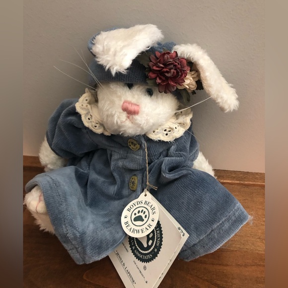 Boyds Bears | Accents | Nwt Boyds Bears Bunny Rabbit Jenna D Lapinne ...